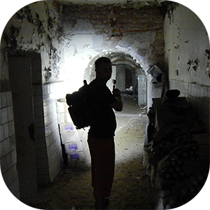 The city of Stepnogorsk and the abandoned Tavrichesky mining and ...